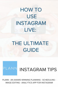 How To Use Instagram Live: The Ultimate Guide to get started on live video!