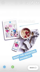 How to Add Invisible Hashtags to Your Instagram Story | Plannthat