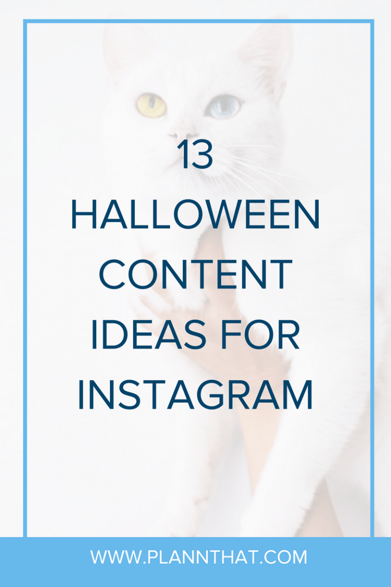 13 Halloween Content Ideas for Instagram for you to use