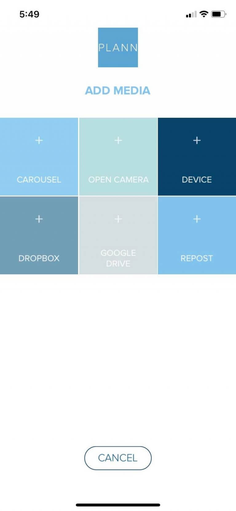 How to draft a post on the Plann App | Plannthat