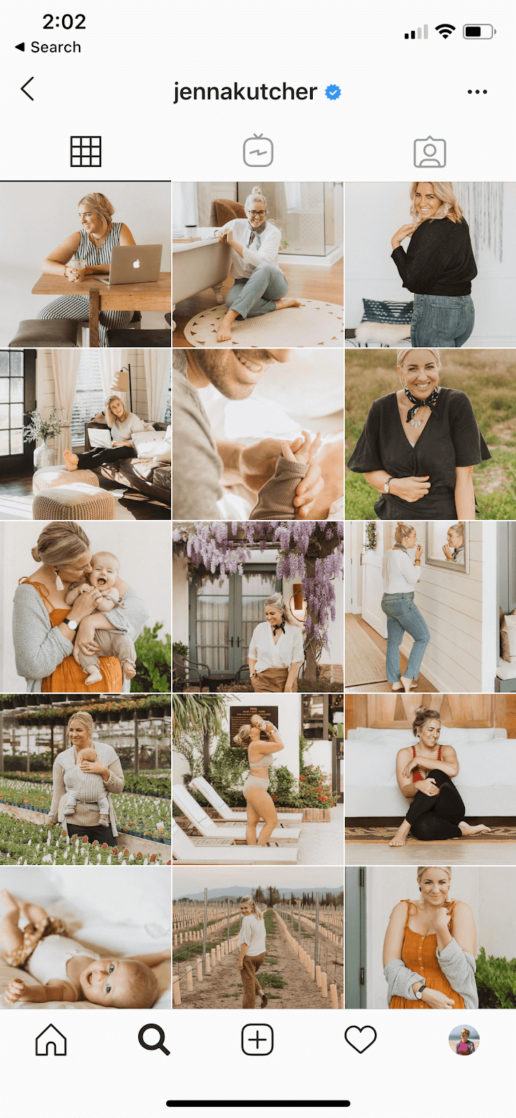 Discover your best performing colour palettes on Instagram