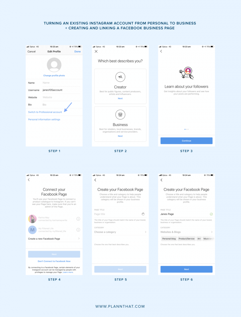 Important Changes For Personal Instagram Account - Plann