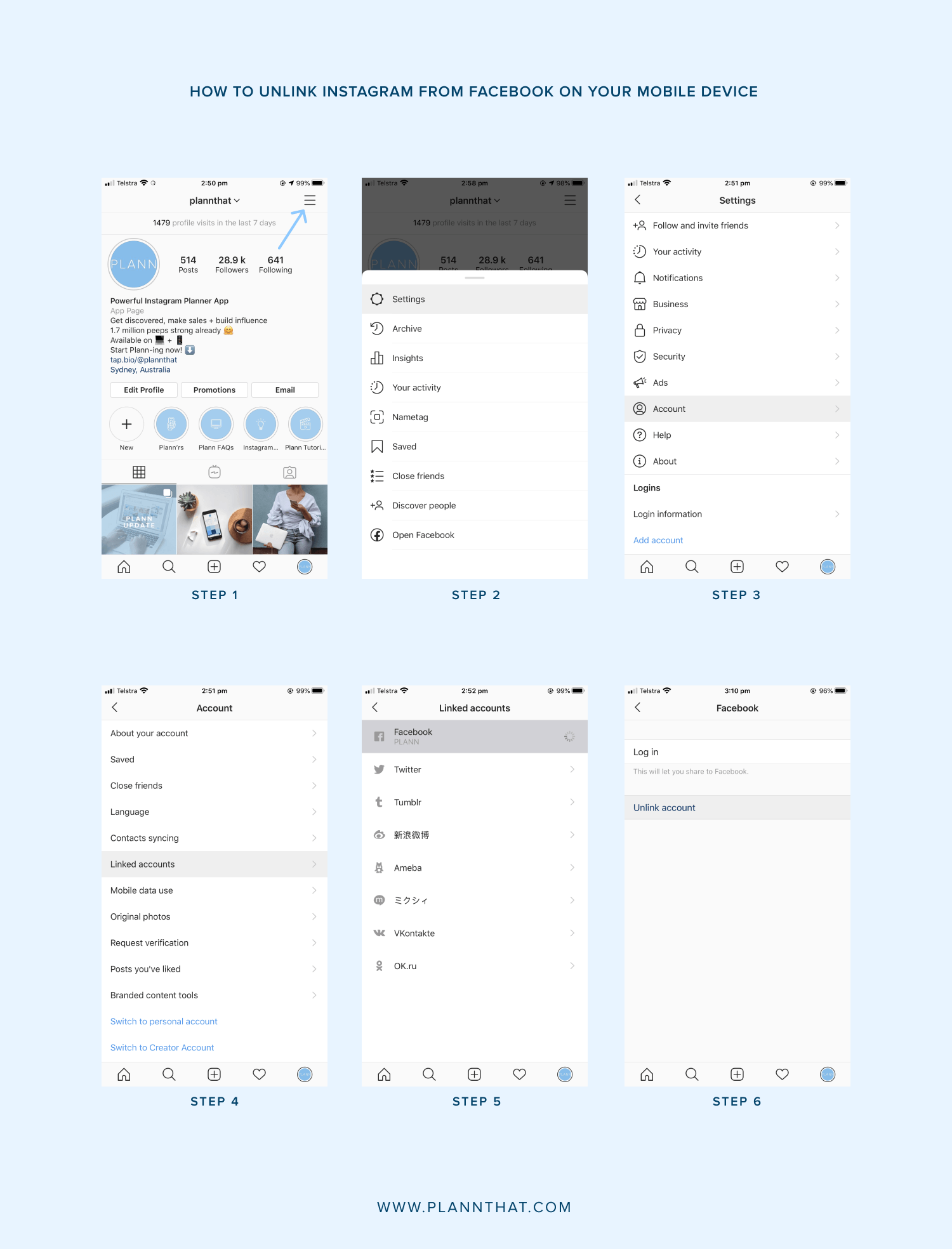 How To Link Instagram To Facebook Cross Posting Made Easy Plann How To Link Instagram To Facebook Cross Posting Made Easy Plann