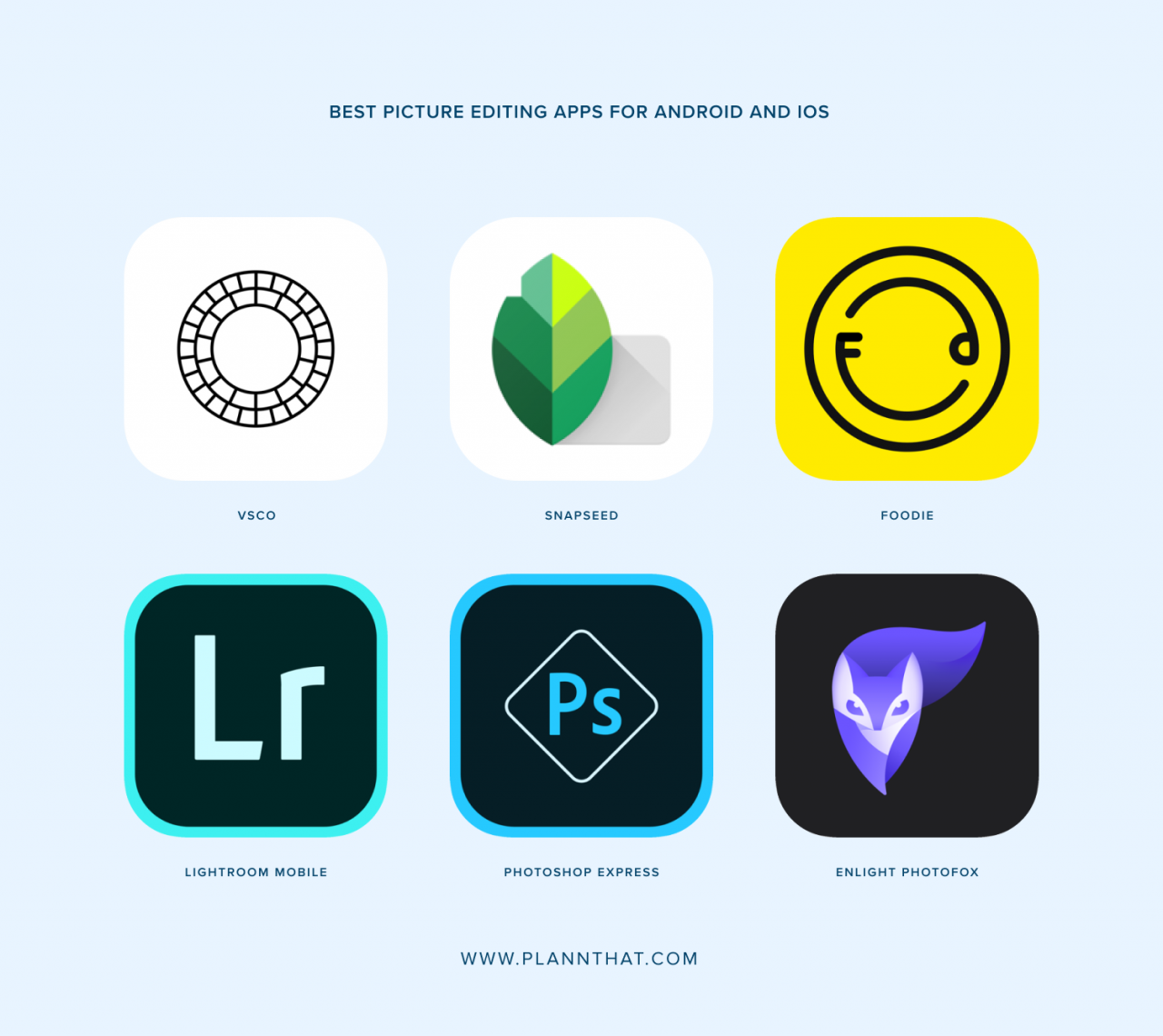 10+ Best Picture Editing Apps For Absolutely Stunning Photos – Plann by ...