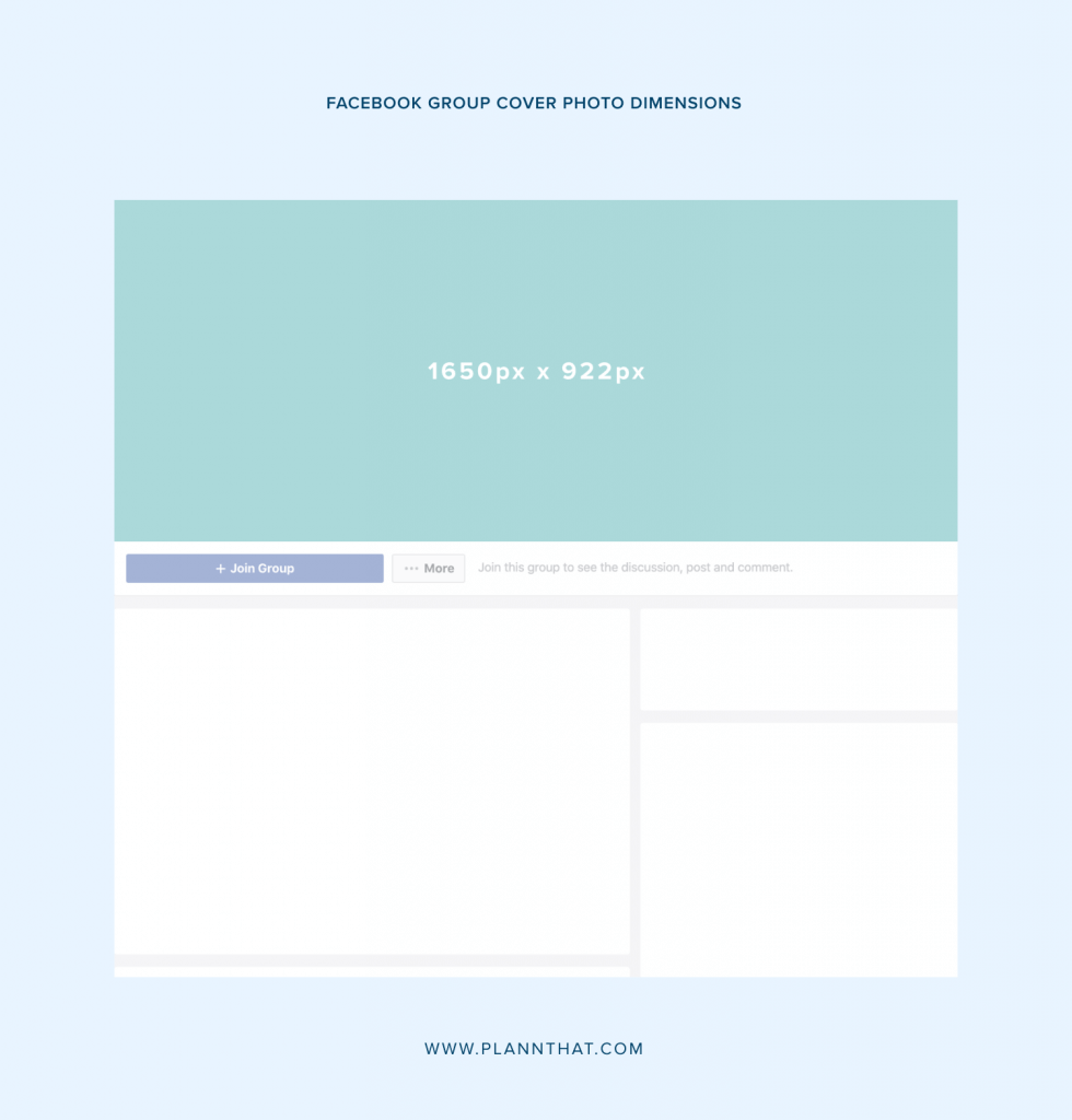 The Complete Guide To Facebook Dimensions (incl. Cheat Sheet) – Plann ...
