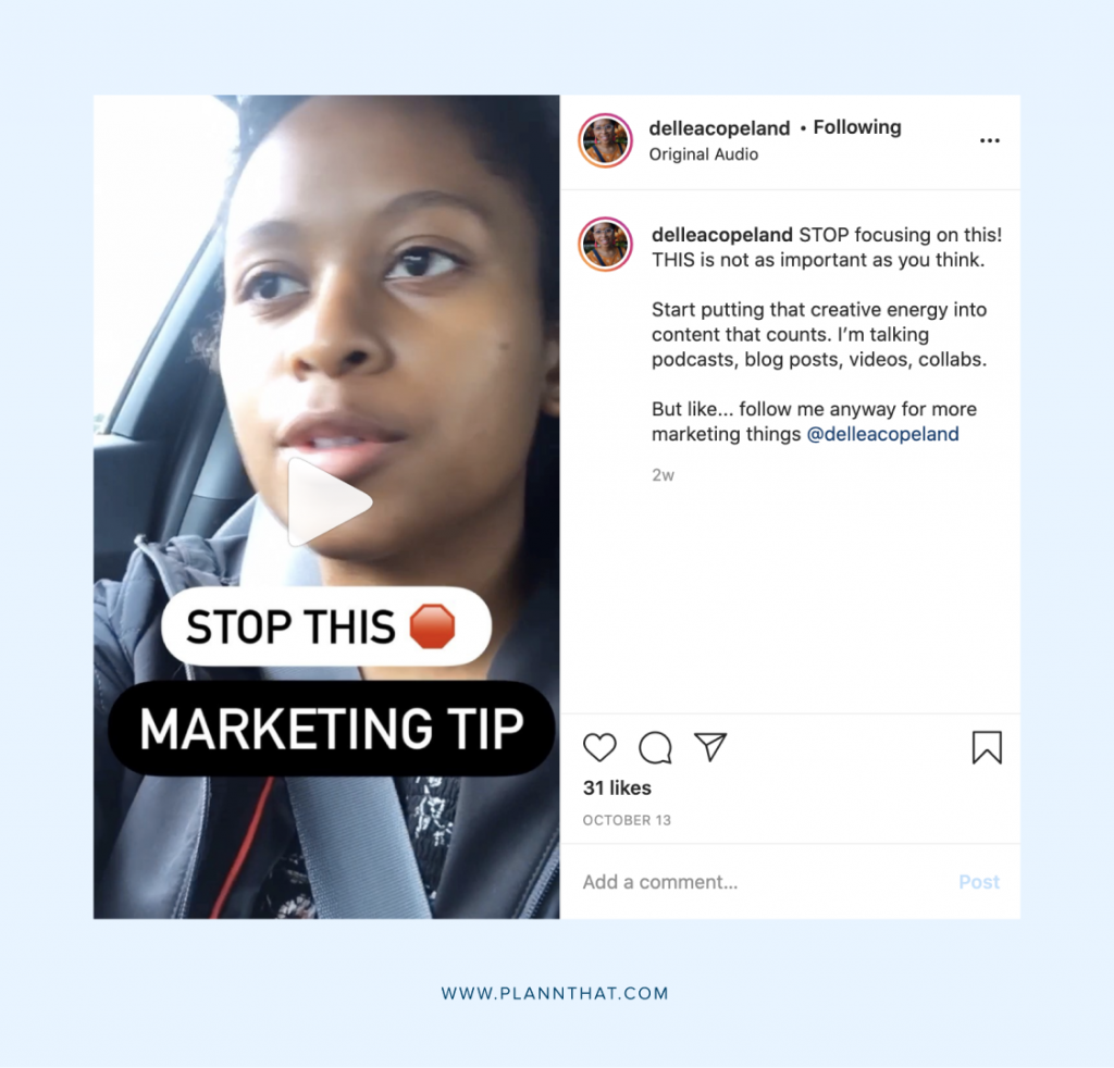 Unique Instagram Reel Content Idea That Don’t Involve Pointing In The Air