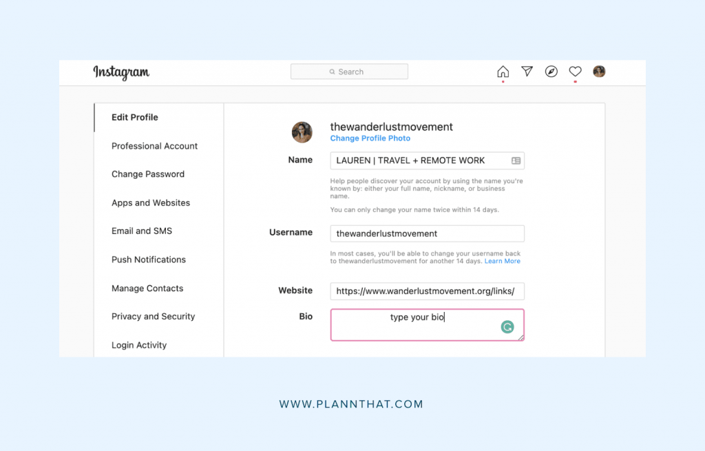 How To Add Spaces To Your Instagram Bio — And Stand Out On Socials ...