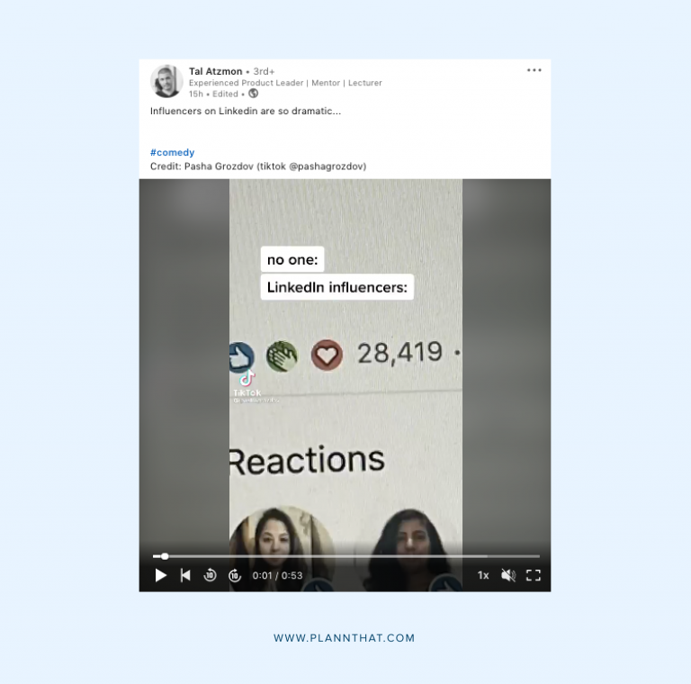 How To Use Humor On LinkedIn — And Still Be Professional – Plann by ...