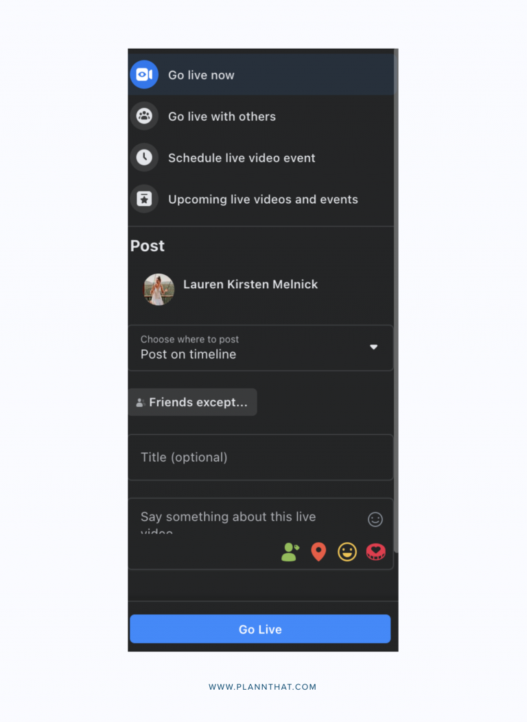 How To Go Live On Social Media On Every Platform – Plann by Linktree