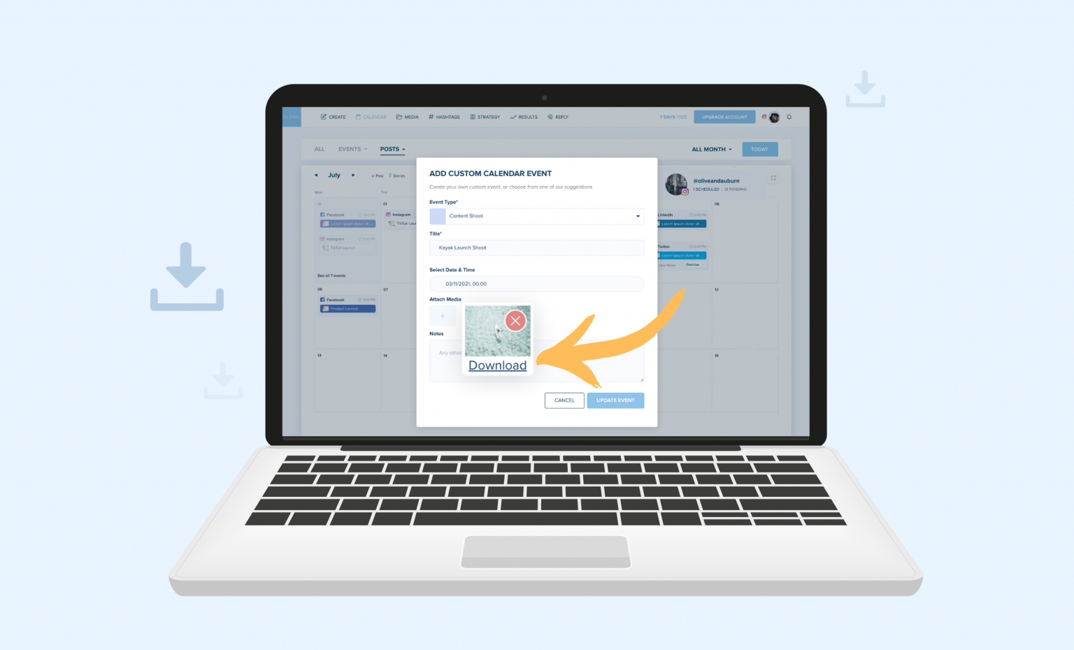 Upgraded Calendar Visual Planning – Plann by Linktree