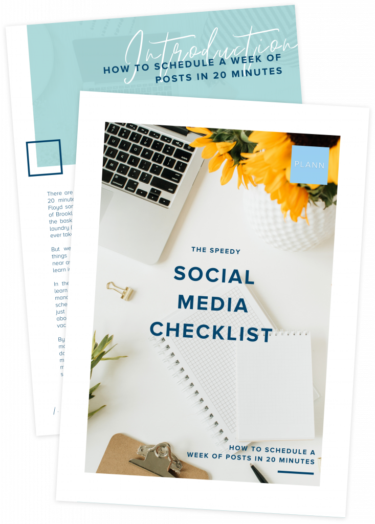 Your Ultimate Social Media Checklist – Plann by Linktree