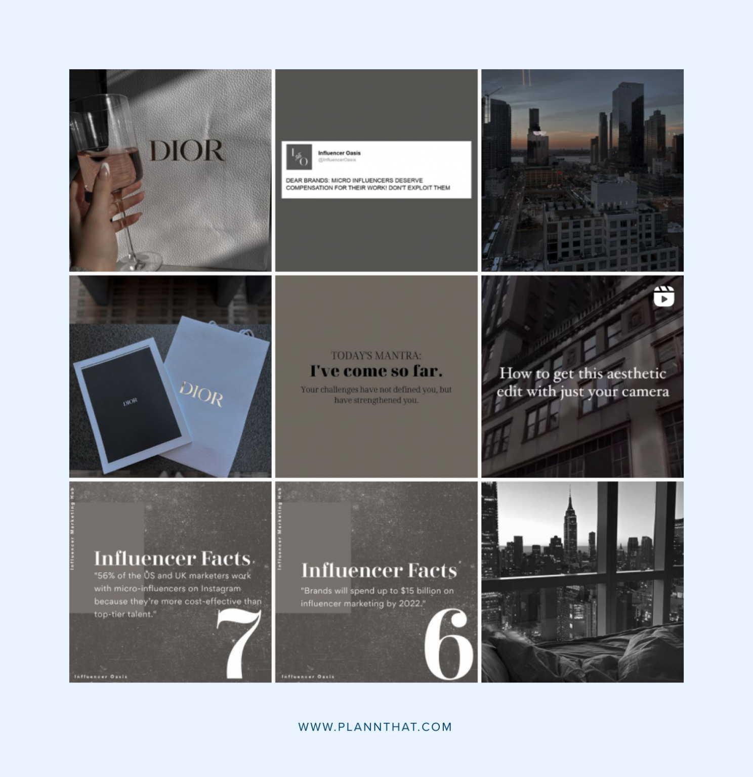 7 Aesthetically Pleasing Instagram Accounts You Need to Follow – Plann by Linktree