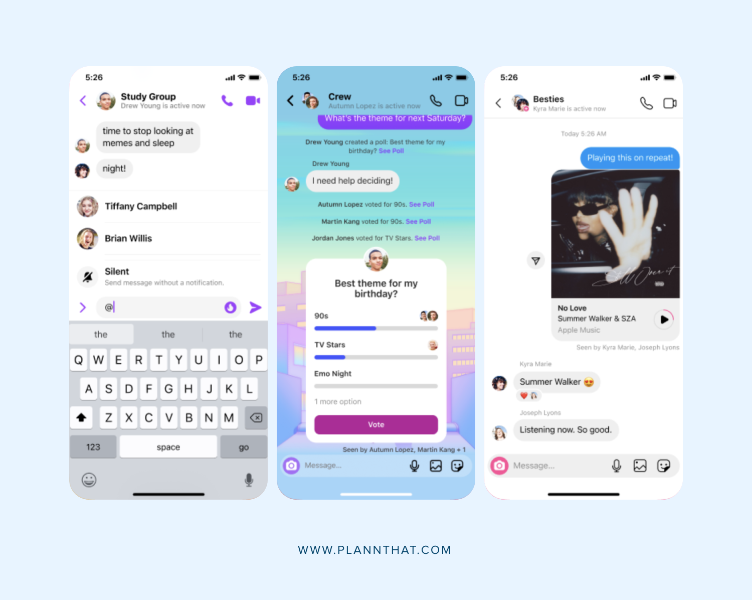 Three Exciting Updates To Social Messaging Apps To Watch This Month – Plann