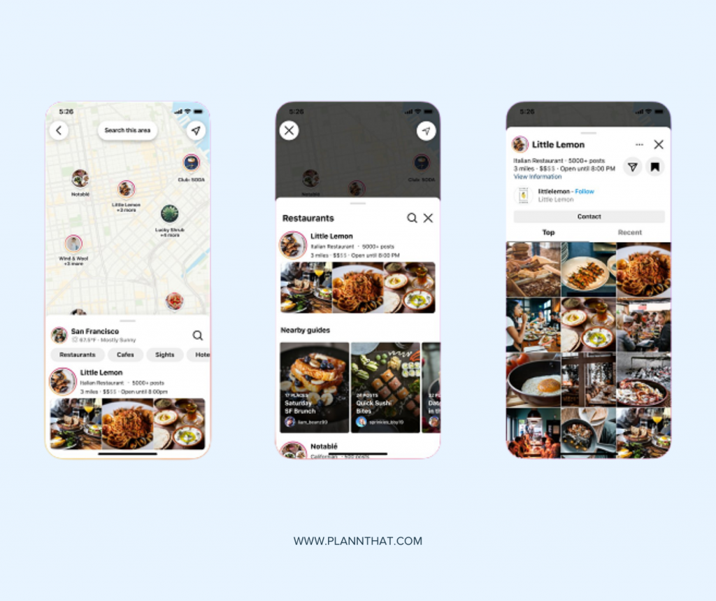 Get Discovered With Instagram’s New Searchable Map Feature – Plann by ...
