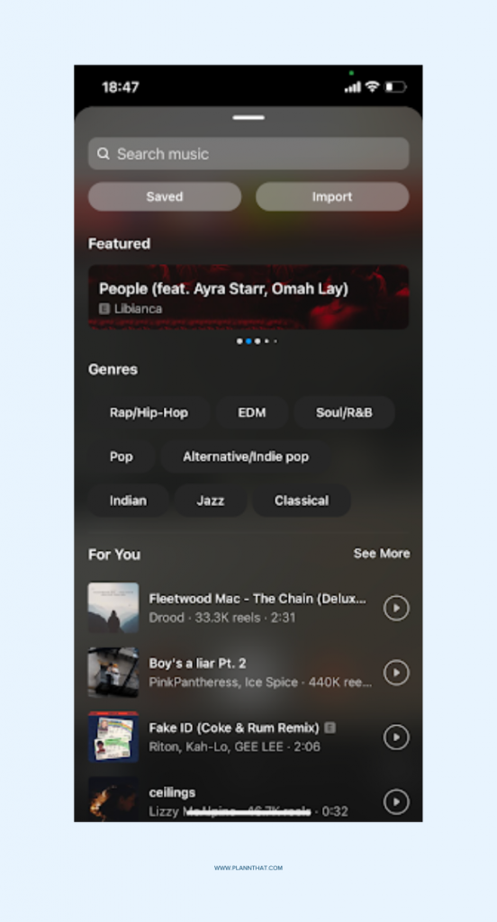 How To Find Reels Audio on Instagram – Plann by Linktree