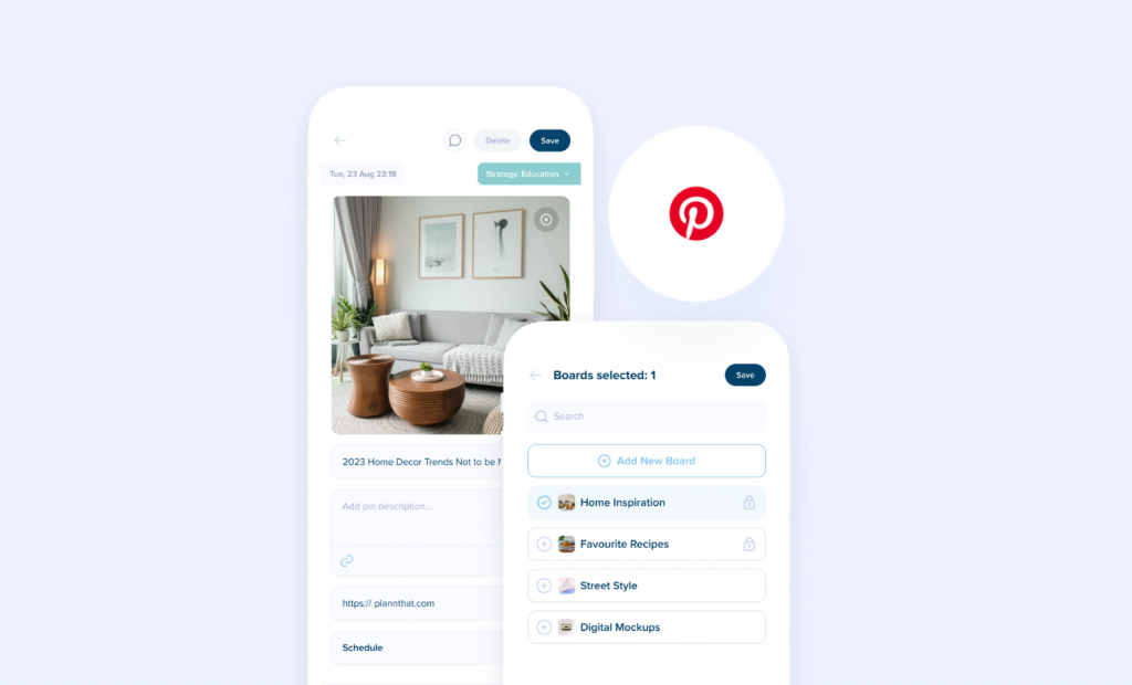 Introducing Pinterest on Plann iOS App – Plann by Linktree