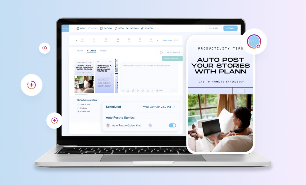 Auto Post for Instagram Stories – Plann by Linktree