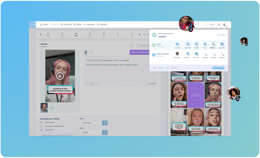 Auto Post Your TikTok Videos With Plann – Plann by Linktree