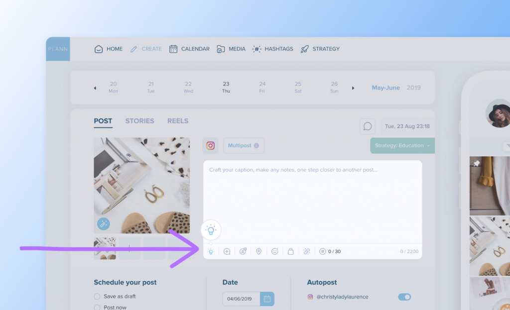 Introducing Social Media Wingman - AI Caption Generator! – Plann