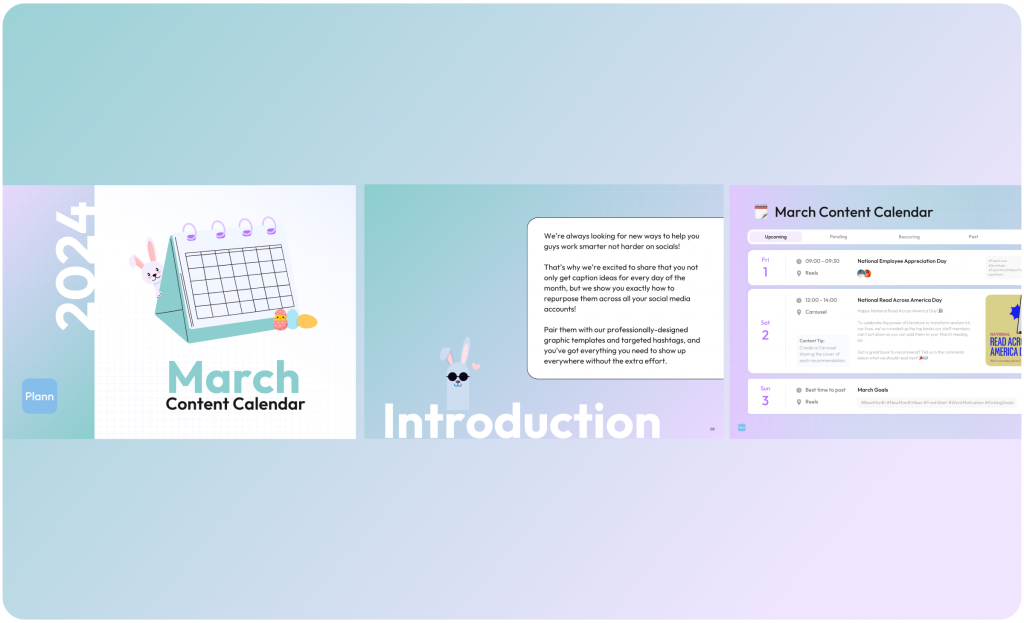 Your March 2025 Social Media Planner – Plann by Linktree