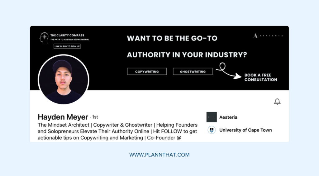 How to Create Professional LinkedIn Banners with Real-Life Examples ...