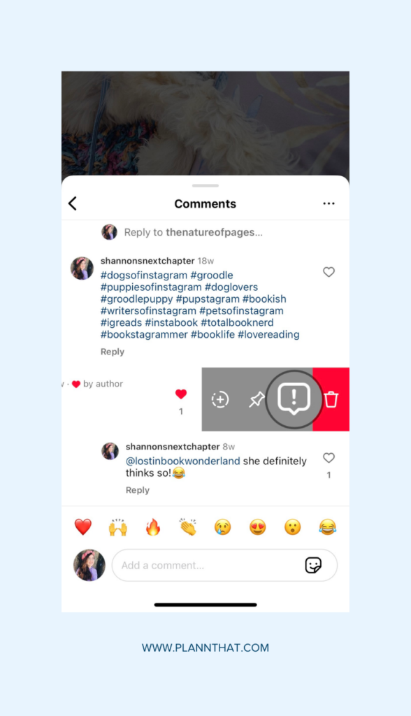 How to Manage Instagram Comments (Delete, Pin, Polls and More!) – Plann by Linktree