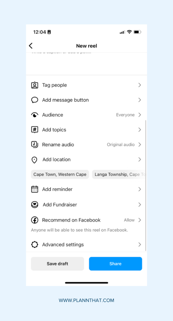 How to Add Captions to Every Type Of Instagram Post – Plann by Linktree
