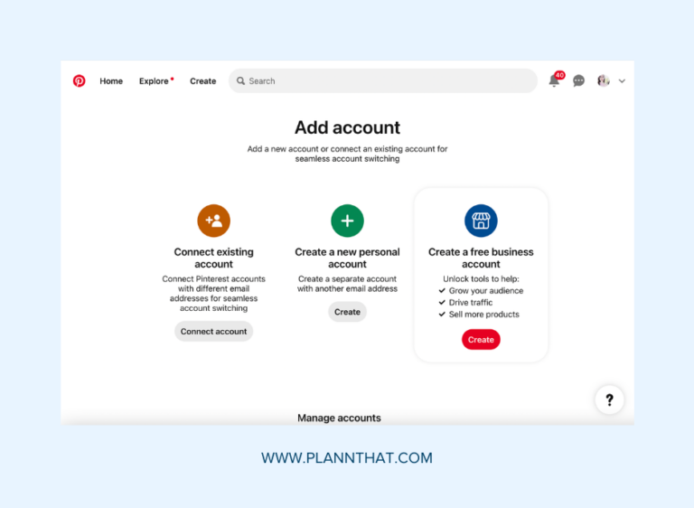 How To Create a Pinterest Business Account – Plann by Linktree