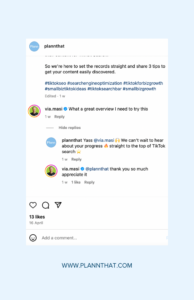 How to Post and Respond to Instagram Comments: 10 Tips – Plann by Linktree