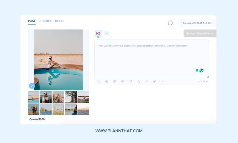 How To Add Line Breaks In Instagram Captions | Plannthat