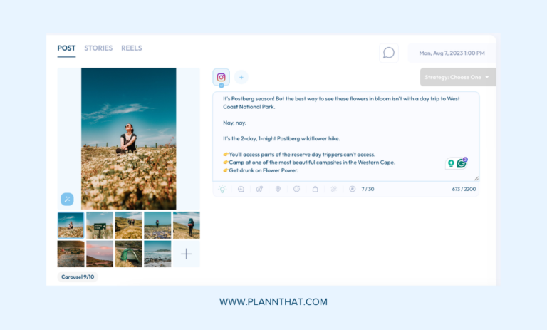 How To Add Line Breaks In Instagram Captions | Plannthat