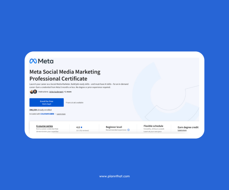 The Top Free Social Media Courses – Plann by Linktree